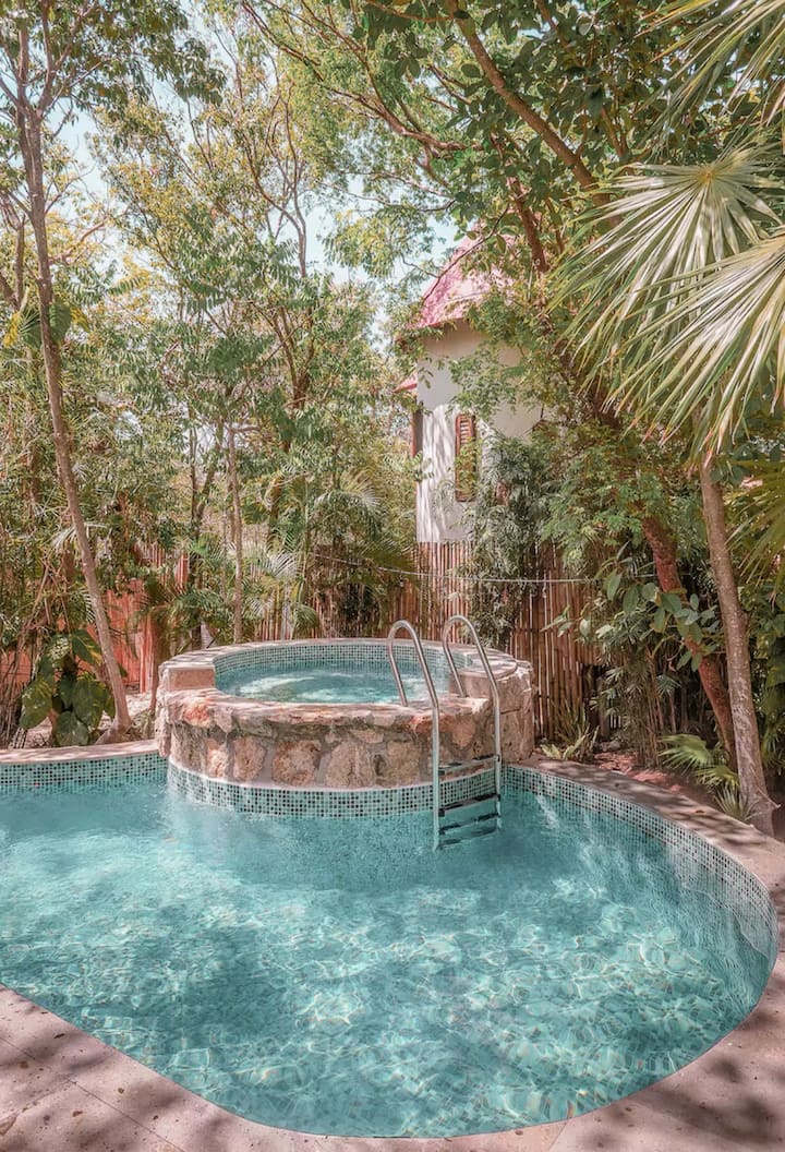 Casa Con Alberca Privada Rodeada De Selva - Playa del Carmen