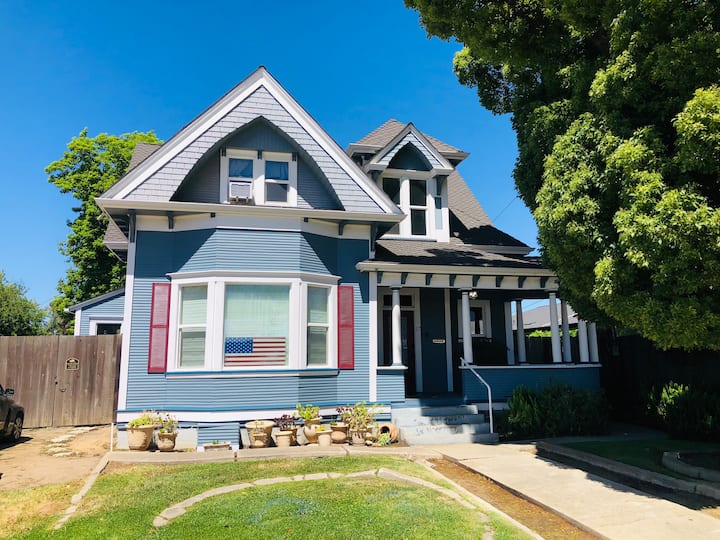 Unique Themed Bed Room With Bath In Victorian Home - Lodi, CA