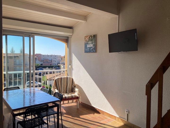 Appt/ Richelieu Ouest  200m Plage | Idéal Famille - Agde