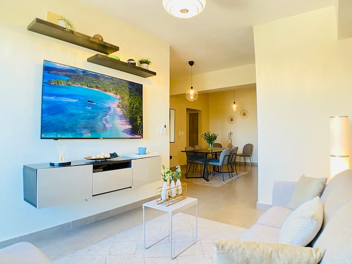 2 Br Luxury/jacuzzi/gym/rooftop/perfect Location - Santo Domingo