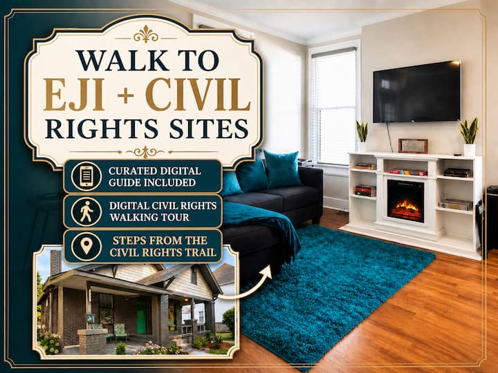 Civil Rights Trail Retreat - Near Historic Sites - Alabama