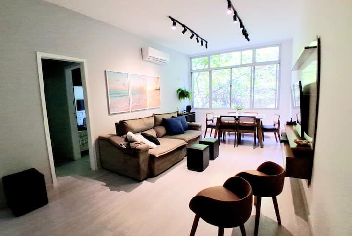 Posto 8/arpoador, 350 M Da Praia, Com Garagem - Rio de Janeiro