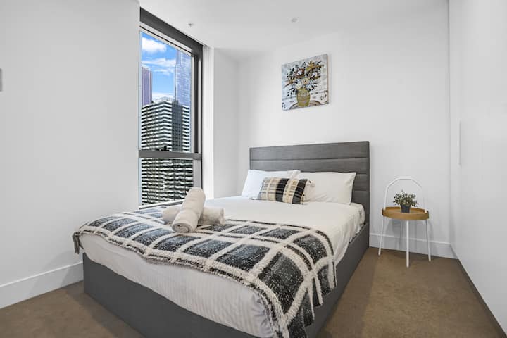 Luxury 2 Beds In Cbd &Car Park Reserved In Advance - Melbourne