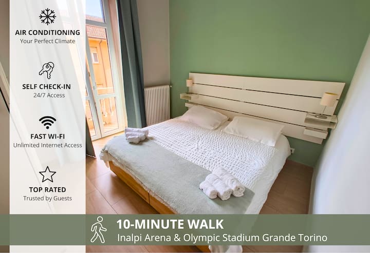 Maison Sidney | Santa Rita - Stade & Inalpi Arena - Turin