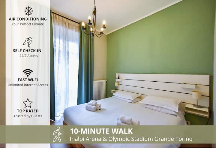 Maison Sidney | Santa Rita - Stade & Inalpi Arena - Turin