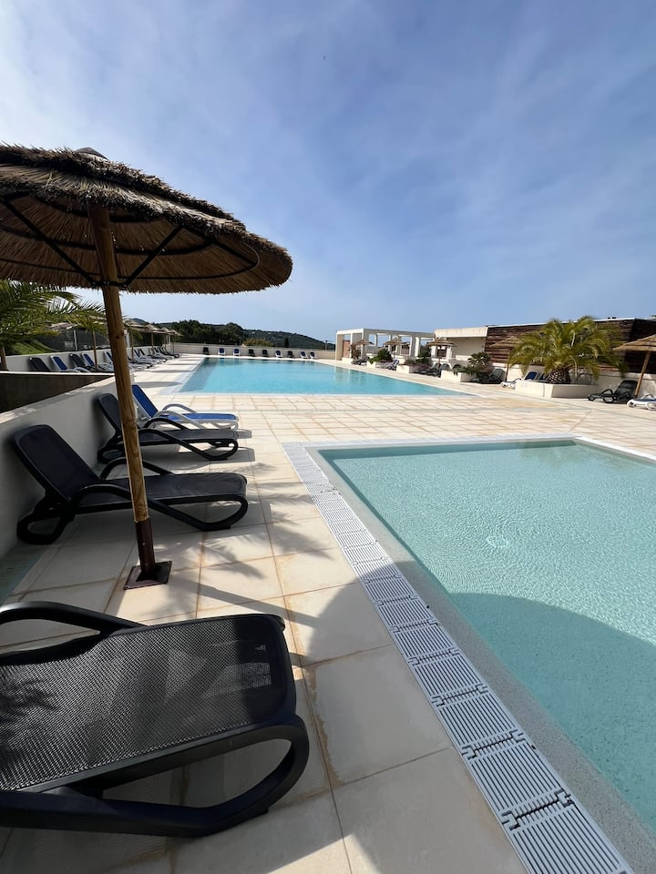 Maisonnette Azuru Vue Mer Proche L'ile Rousse - Corse