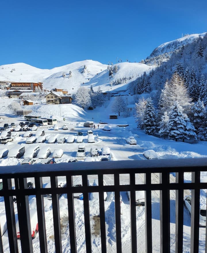 Studio Chamrousse  Vue Pistes Et Montagne - Lac Merlat