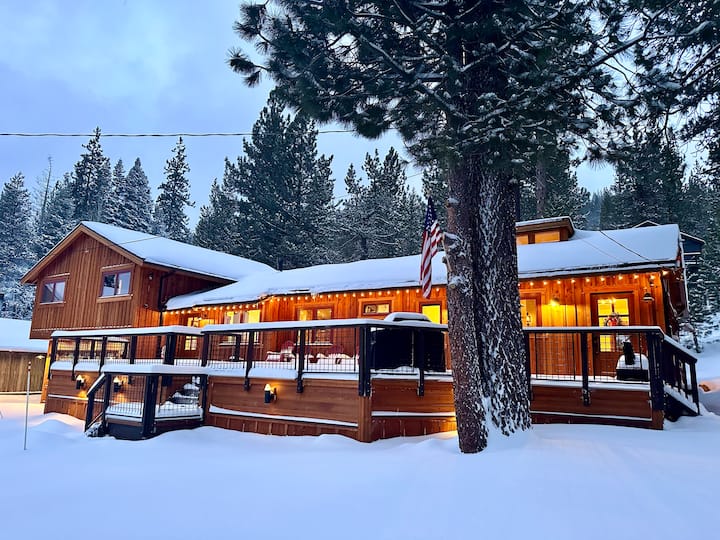 Ski And Relax – The Sc House 5bd/3ba - Tahoe City, CA