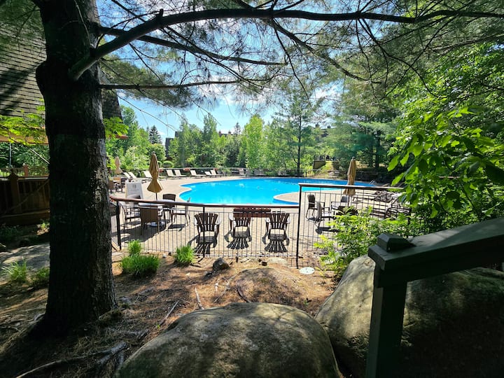 Oh The View! Ac Pool Walk Or Shuttle To Village - Mont-Tremblant