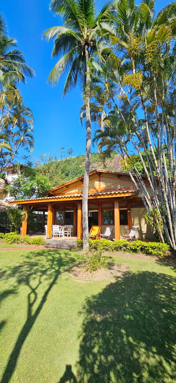 Casa De Frente P/ O Mar Do Lado Da Vila E Seaclub - Ilhabela
