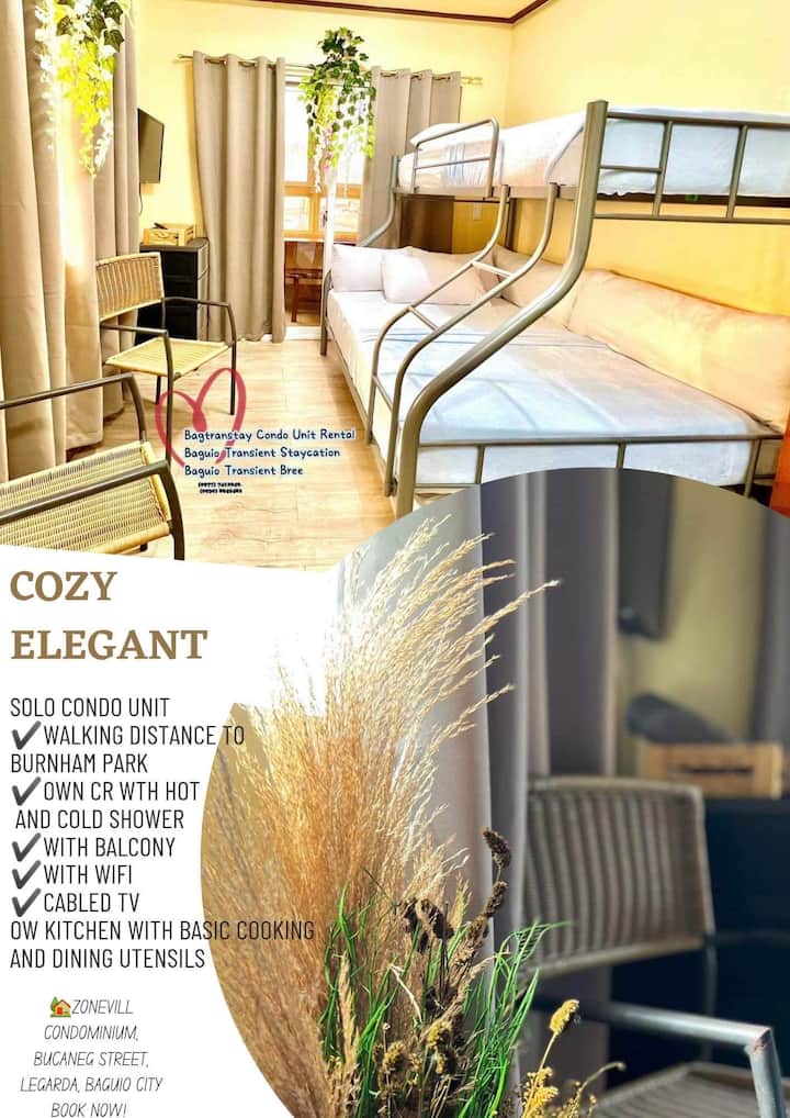Cozy Condo Unit Located At Burnham - Baguio