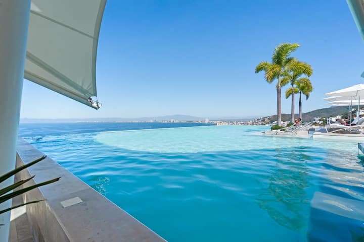 Cliffside Luxury 3br /Sunset Views+ Infinity Pool - Puerto Vallarta