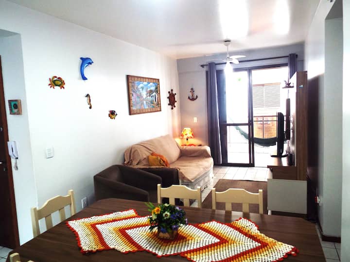 Apto 2 Dorm. Sacada E Chur. 2 Vagas 50 Mts Praia - Florianópolis