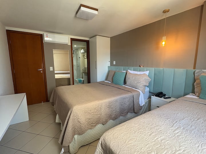 Confortável Flat Na Praia De Ponta Negra Negra! - Natal