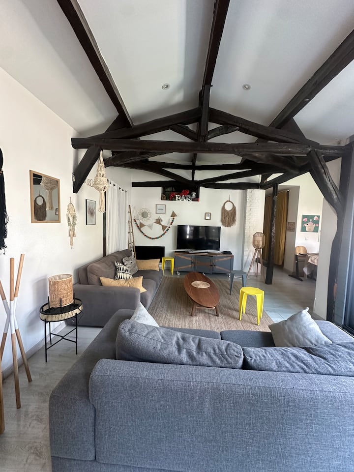 Maison Bohème Jardin, Parking Hyper Centre Ville - Olivet