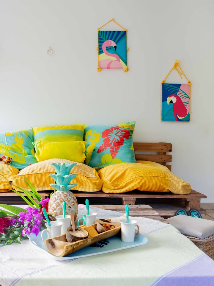 Gîte Bananier Tout Confort, Calme Et Sérénité - Guadeloupe