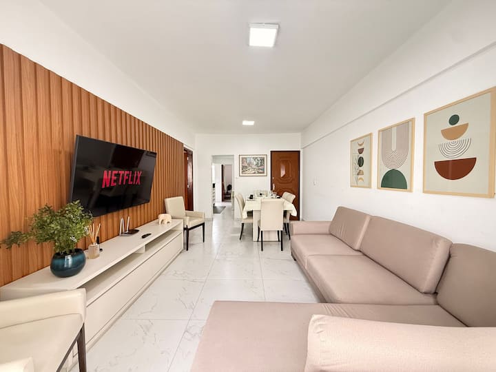 Pa01- 3 Bedrooms| 30m Sea| Downtown| Garage - Balneário Camboriú