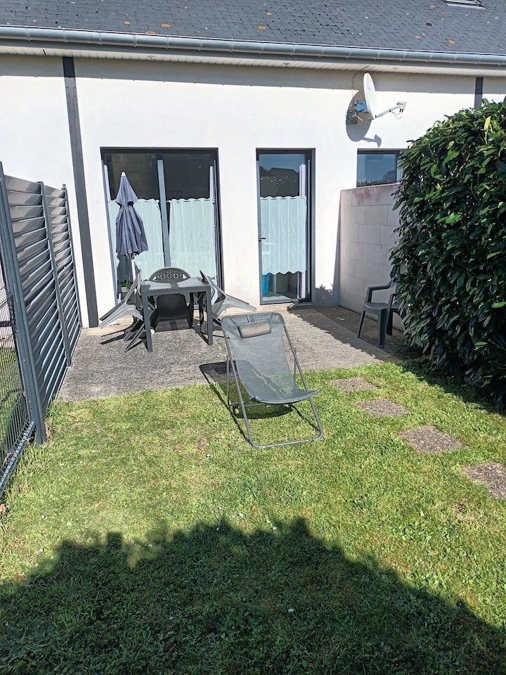 Meublé 2/3 Pers Avec Terrasse Et Place De Parking - Saint-Valery-sur-Somme