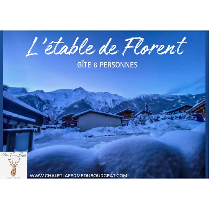 L’étable De Florent//chalet La Ferme Du Bourgeat - Haute-Savoie
