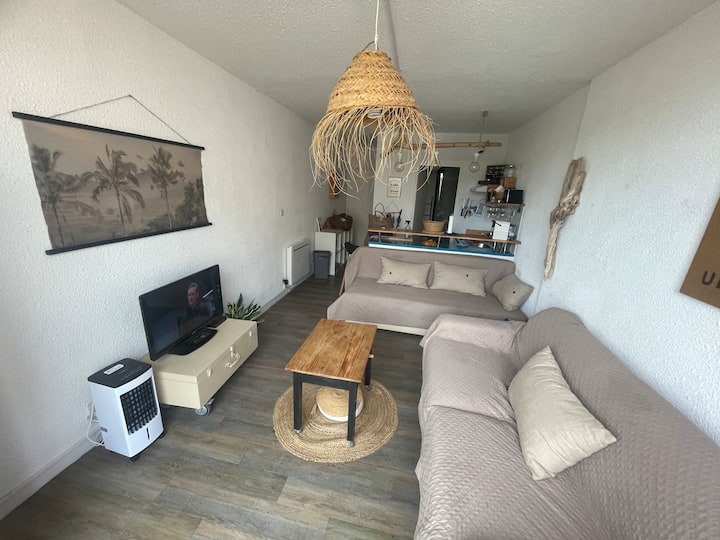 Studio Terrasse Vue Port Central Piscine Ascenseur - Gruissan