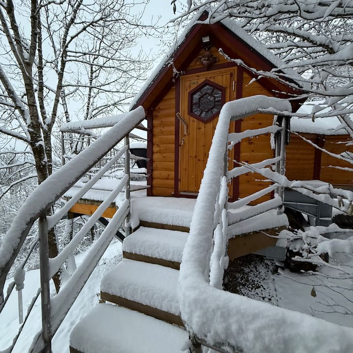 Le Féérik – Nuit Perchée & Filet Suspendu à 6m - Chapelle-des-Bois