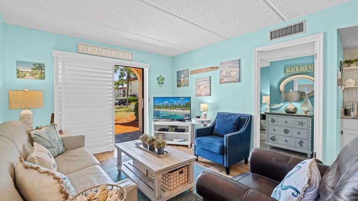 Poolside 2br Condo In Oceanfront Resort - Sleeps 6 - St. Augustine Beach, FL