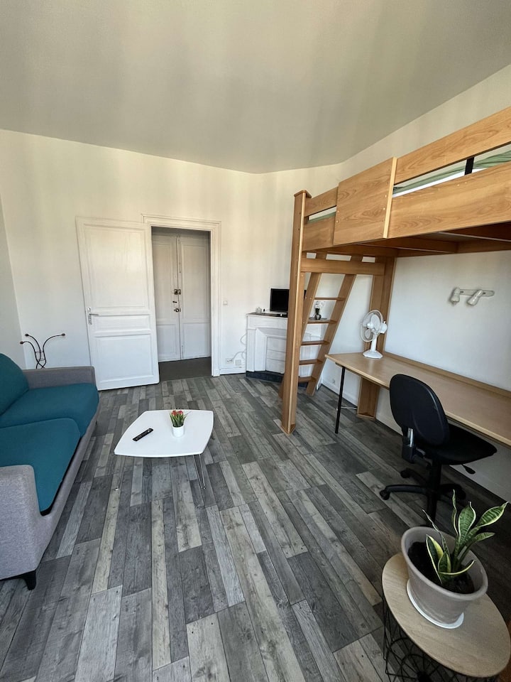 Appart 2 Couchages Centre Ville 200 M De La Gare - Tarbes