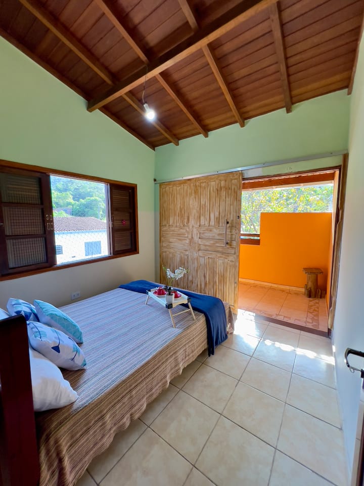 O Chalé Arte, 800m Praiaperequêaçú - Ubatuba