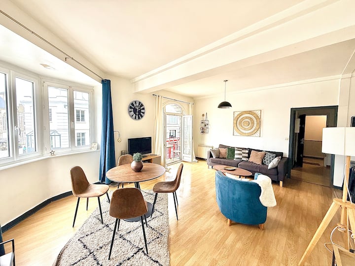 Le Cocon Briochin, Grand Appartement Au Cœur De Sb - Saint-Brieuc