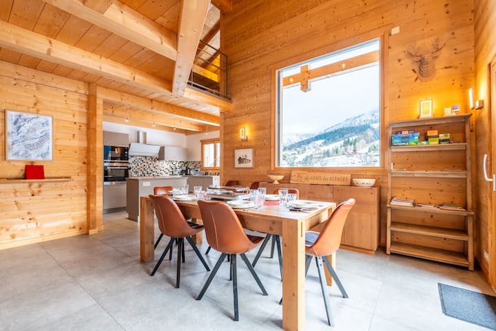 Chalet Génie Des Alpages 8 Pers Proches Stations - La Clusaz