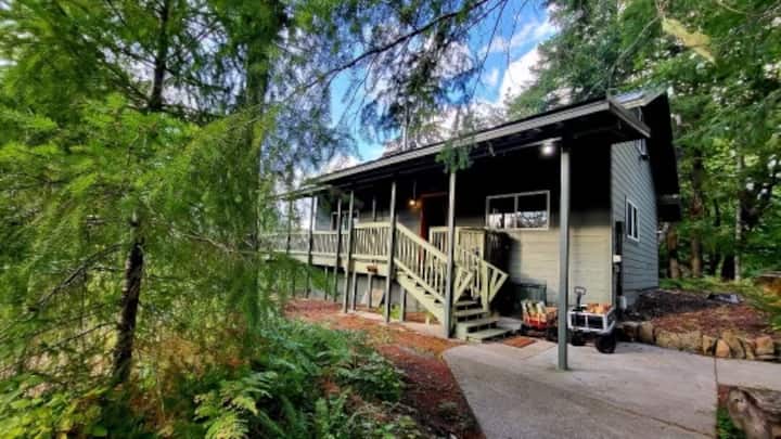 Mtn Ski Cabin 5 Acres (View, Packwood, Wifi, Ev) - Packwood, WA
