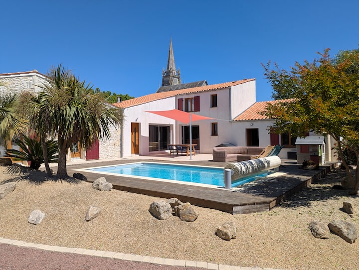 Maison 154m2 Avec Piscine Chauffée Centre Marennes - Ronce-les-Bains