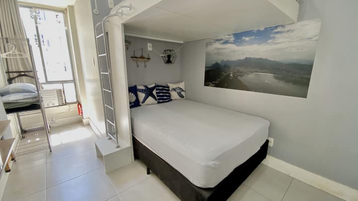 Apartamento Aconchegante Em Copacabana - Rio de Janeiro