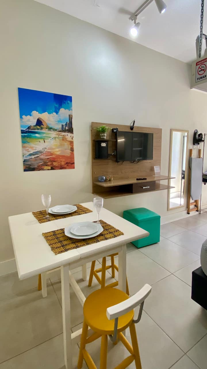 Apartamento Aconchegante Em Copacabana - Rio de Janeiro