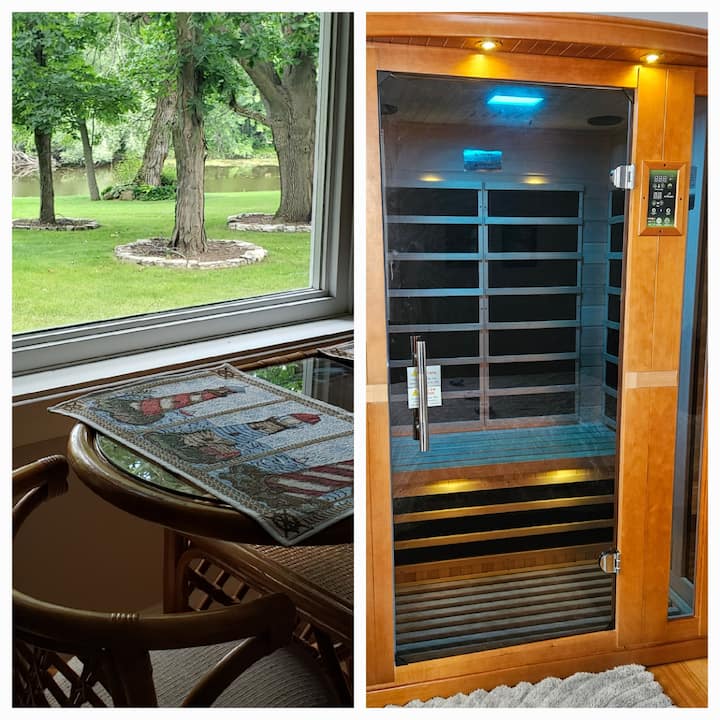 Retreat Surrounded By Majestic Trees Along A River - Ottawa