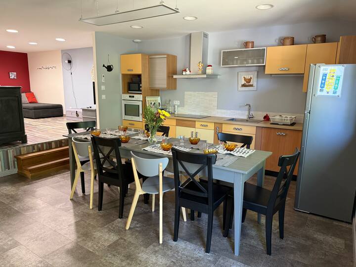 Grand Appart Cosy Pour 10 Personnes En Sologne - Lamotte-Beuvron