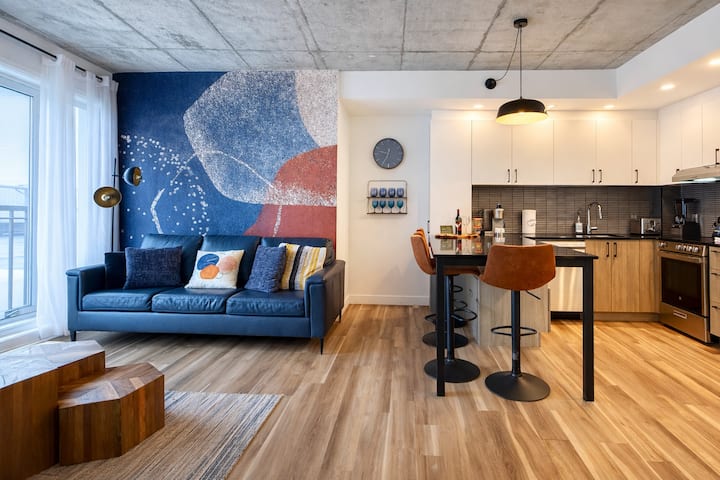 Condo Chic, Piscine, Terrasse, Parking - Québec, QC