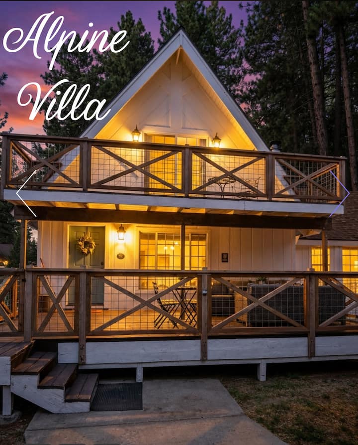 Alpine Villa - Walk To The Main Village And Lake - Big Bear Lake, CA