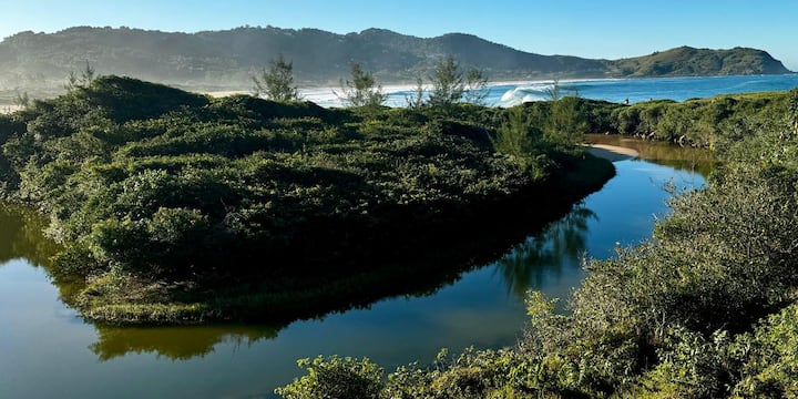 Praia Do Silveira Casa A 150 Metros Da Praia - Garopaba