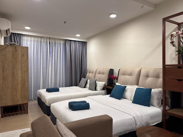 Timurbay Kuantan - 2 Queen Bed. High Level. Unifi - Kuantan