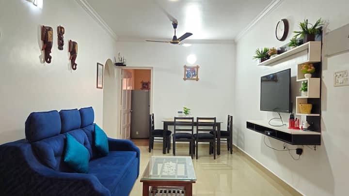 Entire 2bhk A03/3ac/wifi/ Swim Pool Facing/parking - Goa