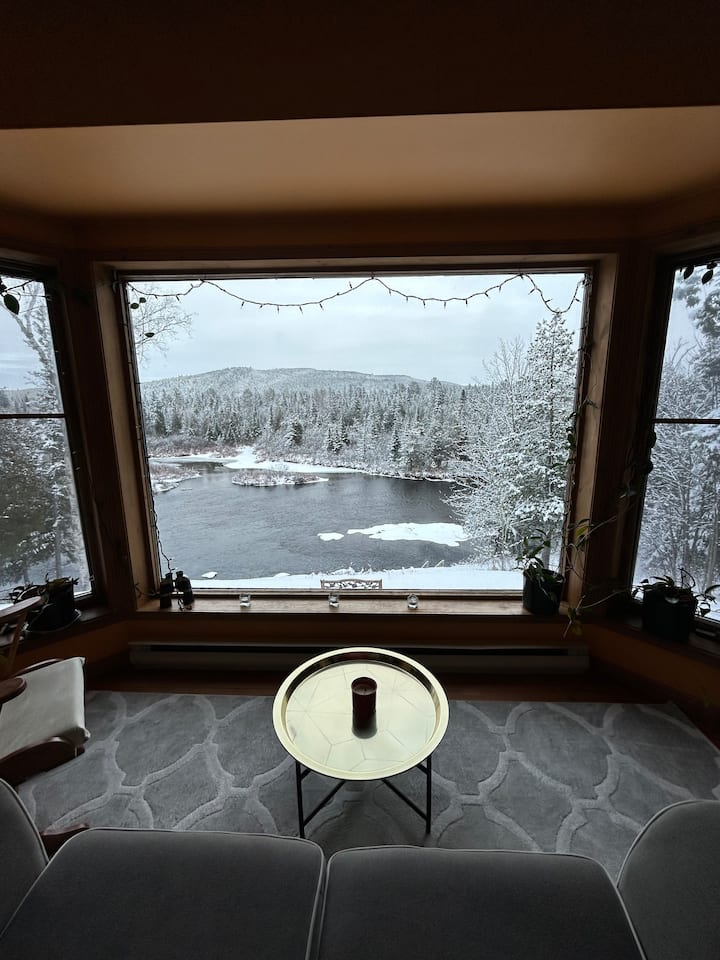 Chalet Vue Panoramique Rivière - Québec