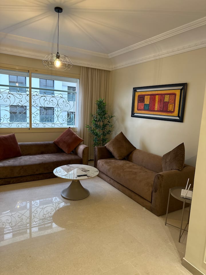 Très Bel Appartement Avec Terrasse - Casablanca