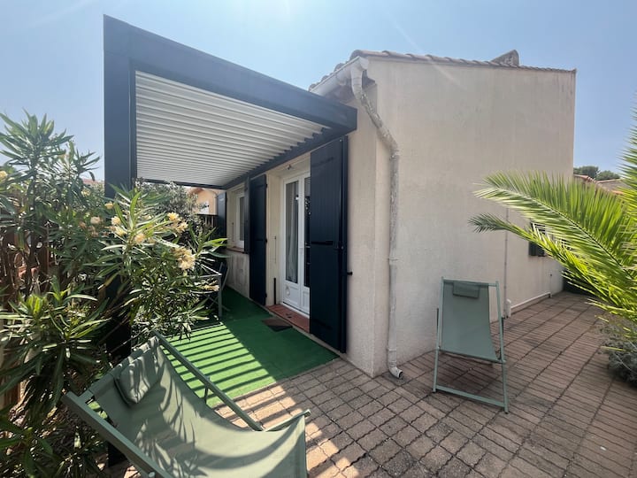 Maison T3, 50 M De La Plage Surveillée Avec Jardin - Port-la-Nouvelle