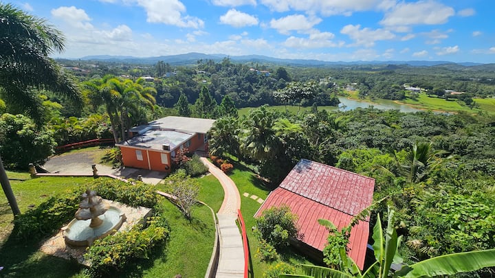 House In The Mountains, Views, Lake - Cidra