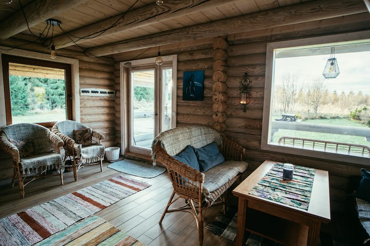 "Romantic Stay At Loghouse - Estonia