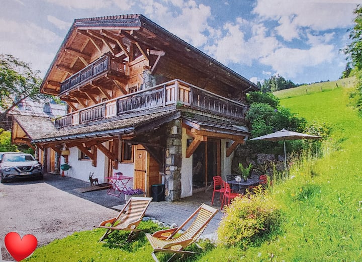Vue Montagne, Spacieux, De Plain Pied, Au Calme - Combloux