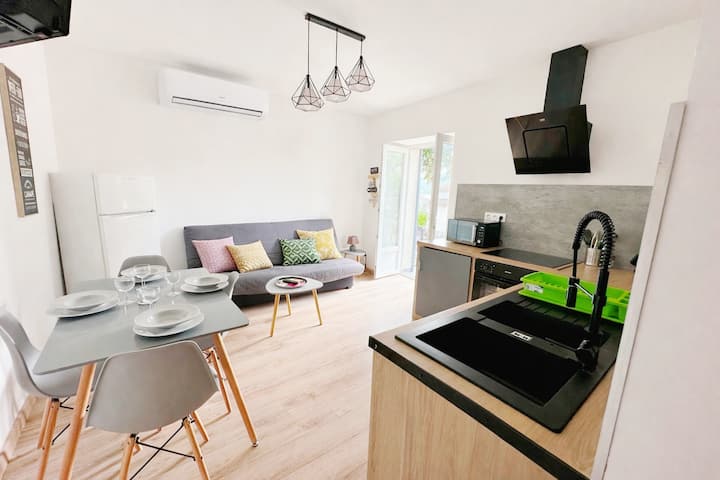 Joli Appart Avec Jardin à Casanova (Centre Corse) - Lac de Goria