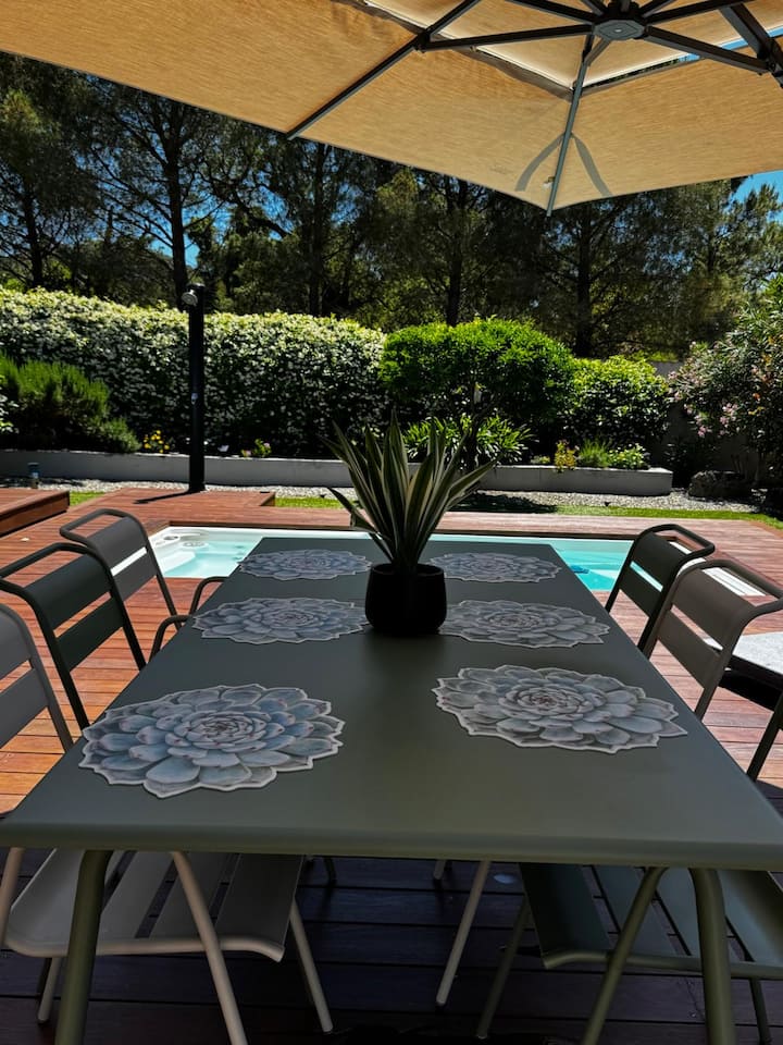 Villa Piscine Chauffee -Jardin Privee Max 6 Person - Santa Giulia