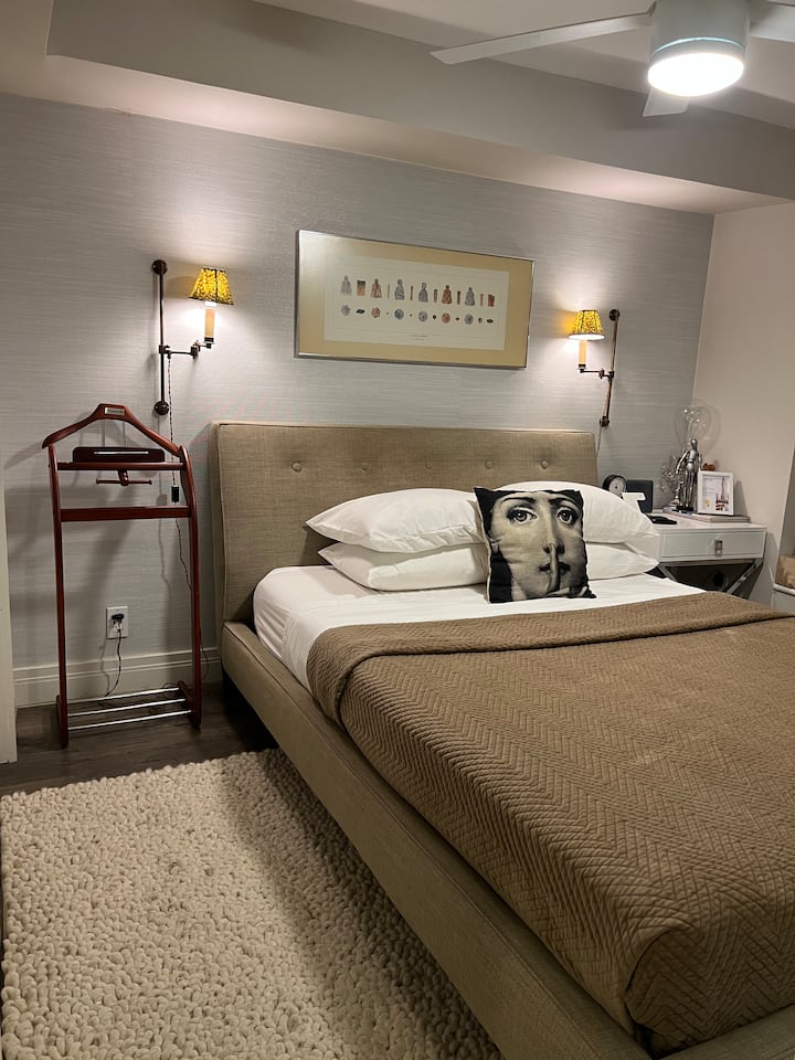 Lux. Bedroom In Historical Home/shared Backyard - 
